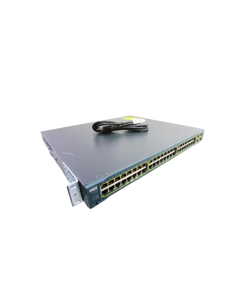 Cisco Catalyst 3560 WS-C3560-48PS-E – 48-Port PoE Switch, 4 X SFP ...